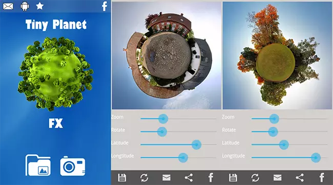 Tiny Planet FX Pro ji bo Android