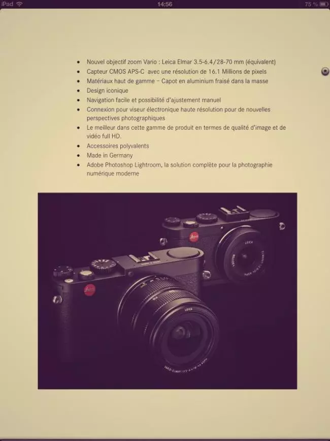 Leica Mini M, мөгаен "мини" бәясез