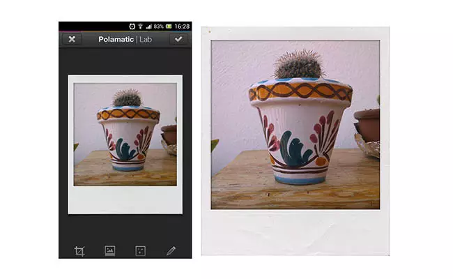 Polamatic ، مراجعة تطبيق Polaroid لنظام Android