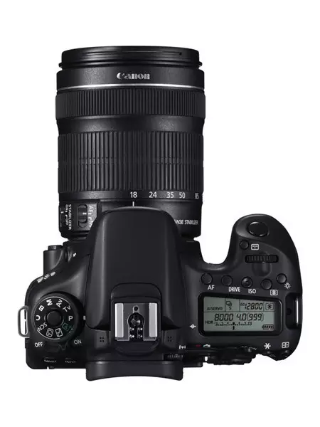 Canon EOS 70D, tshiab mid-range SLR uas tso tawm autofocus system