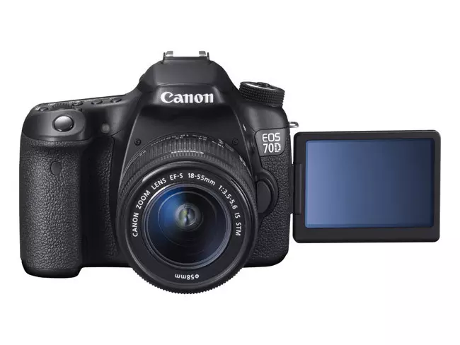 Canon EOS 70D ekrani