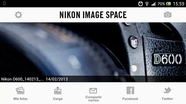 Nikon ImageSpace ئاندىرويىد