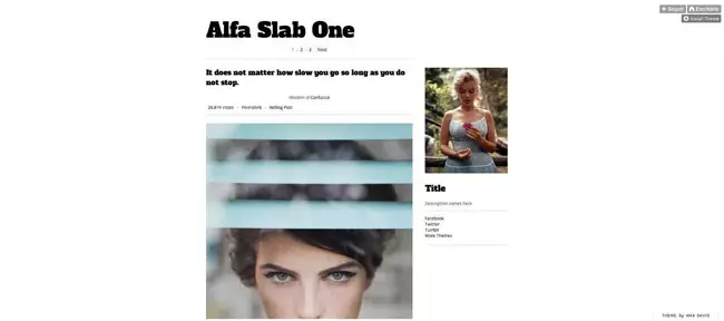 alpha slab one tumblr-tema