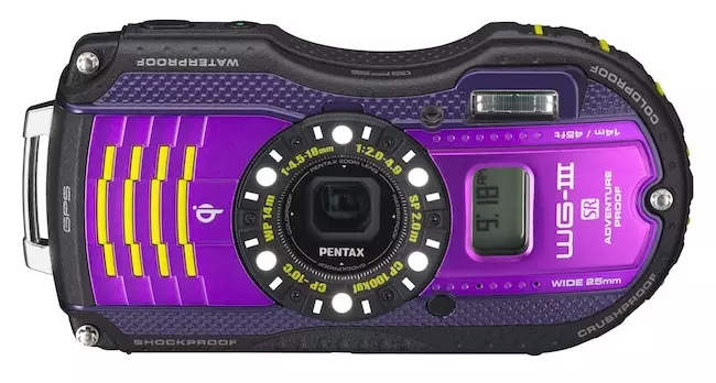 Pentax WG-3 GPS in Purple