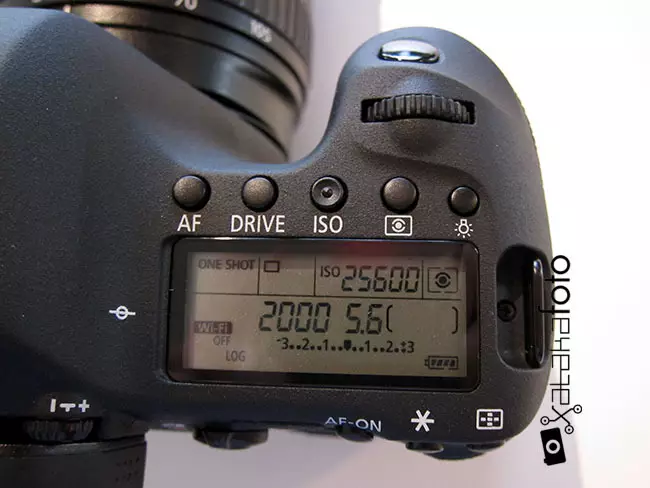 Canon EOS 6D ਨਿਯੰਤਰਣ