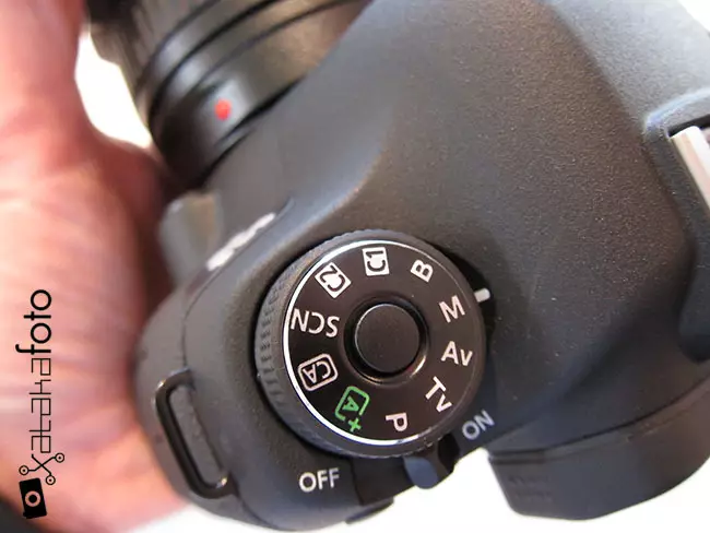 Canon EOS 6D ഡയൽ വിശദാംശങ്ങൾ