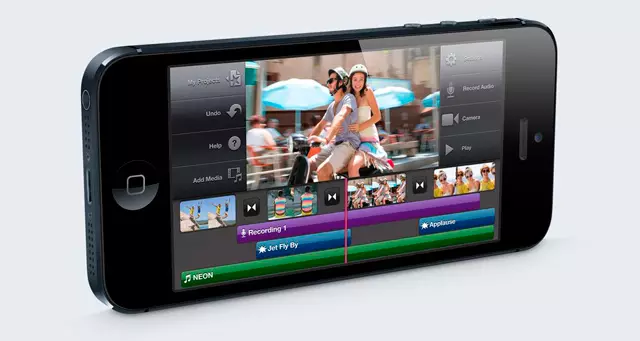 Gravação e edição de vídeo do iPhone 5