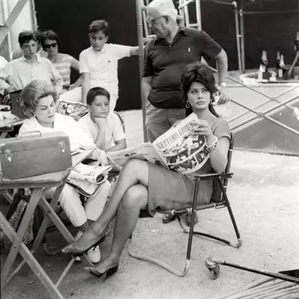 Sofiya Loren. Sentyabr, 1961 © Marcello Geppetti Media şirkəti