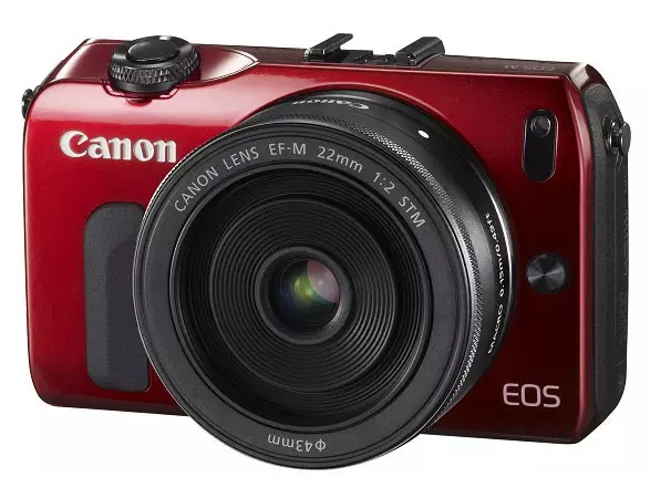 Canon EOS M ရှေ့မြင်ကွင်း