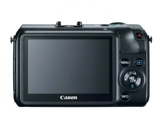 Canon EOS M బ్యాక్ వ్యూ