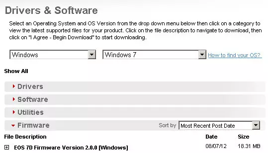 Cànon 7D Firmware 2.0