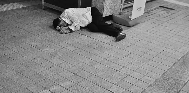 Sleeping Japanese, by Héctor García