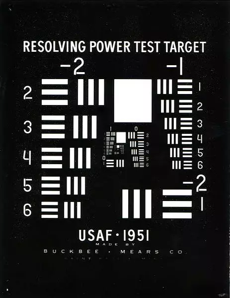 USAF test rezolucije