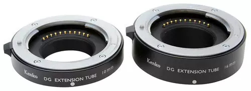 Kenko Electronic Extension Tubes por NEX kaj MFT