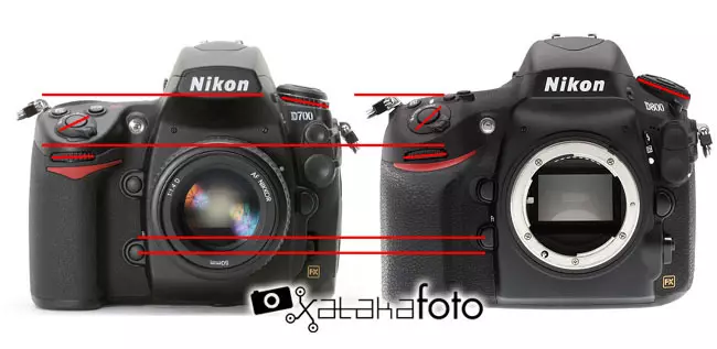 Nikon D800-D700