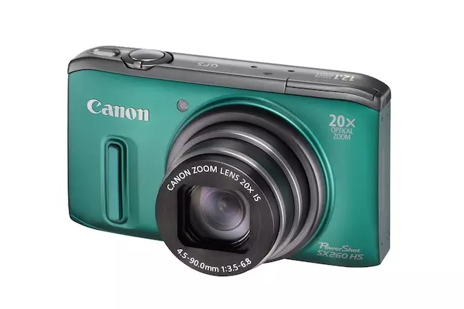 Canon PowerShot XS260 HS zelena