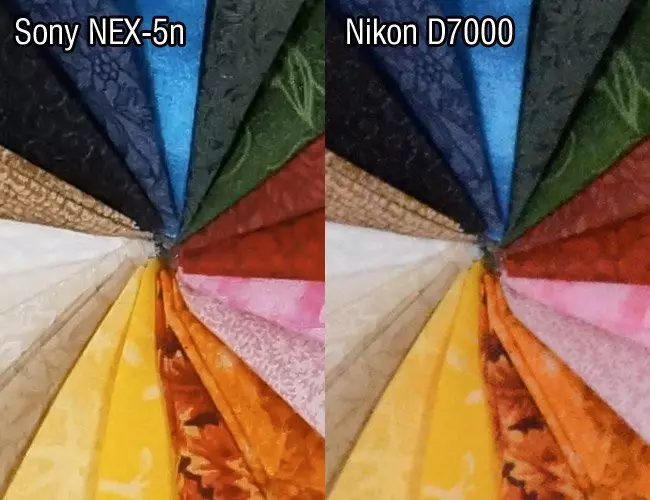 NEX-5n против D7000