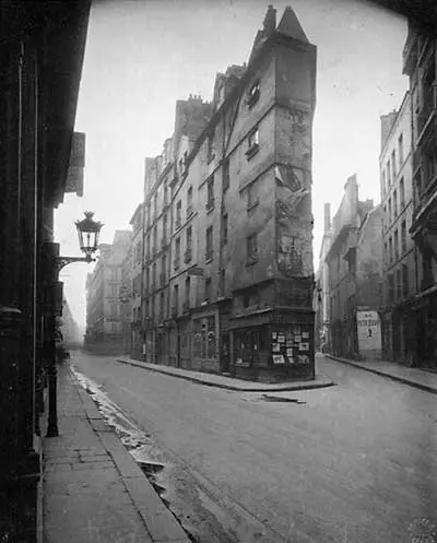 Coine Rue Seine 1924, Eugene Atget