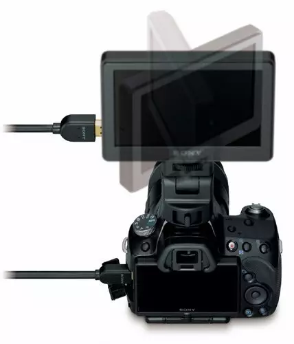 Clip-On LCD, nowy Sony do nagrywania wideo za pomocą lustrzanek