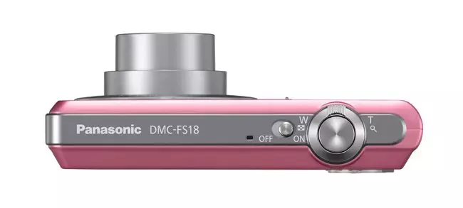 Panasonic Lumix DMC-FS18 накладные розовые