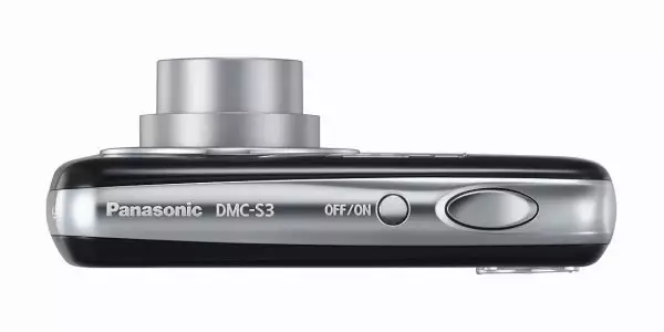 Mawonedwe apamlengalenga Panasonic Lumix DMC-S3 wakuda