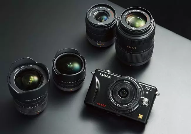 Panasonic GF2 (дыяпазон)