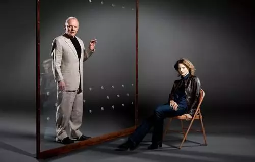 Anthony Hopkins e Jodie Foster (Foto: Sarah Dunn)