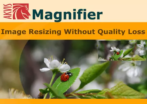 Akvis Magnifier, awọn fọto rẹ ni ipinnu giga giga