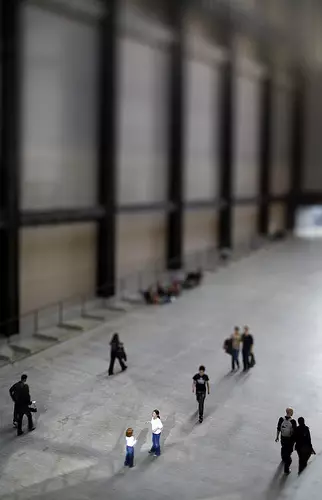 Tate Modern - Tilt Shifted by Twice.Daily