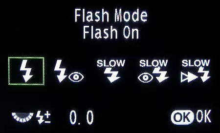 flash modes