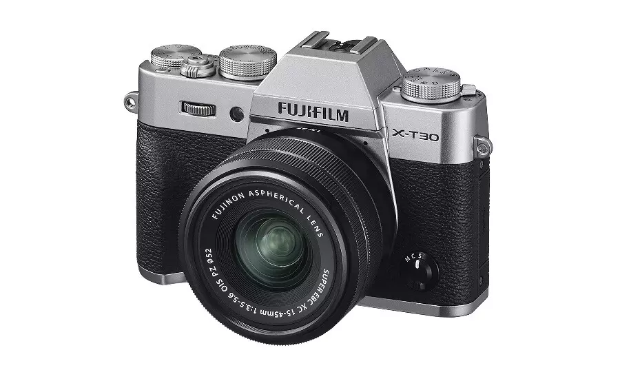 Fujifilm X T30 15 45 Argintiu