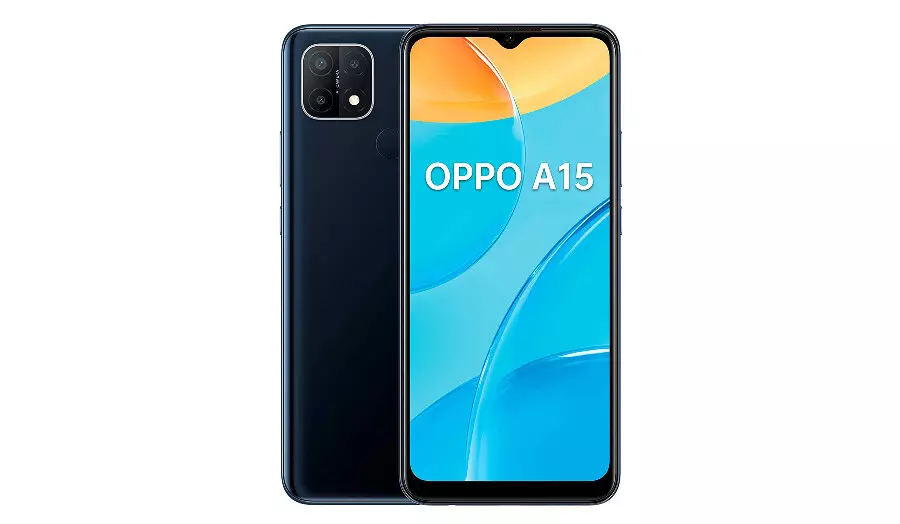 Oppo A15 ڪارو