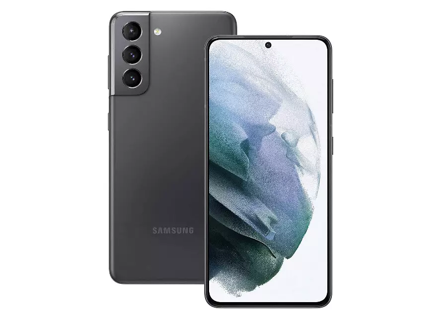 Samsung Galaxy S21 cinza