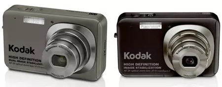 Camerâu Kodak newydd