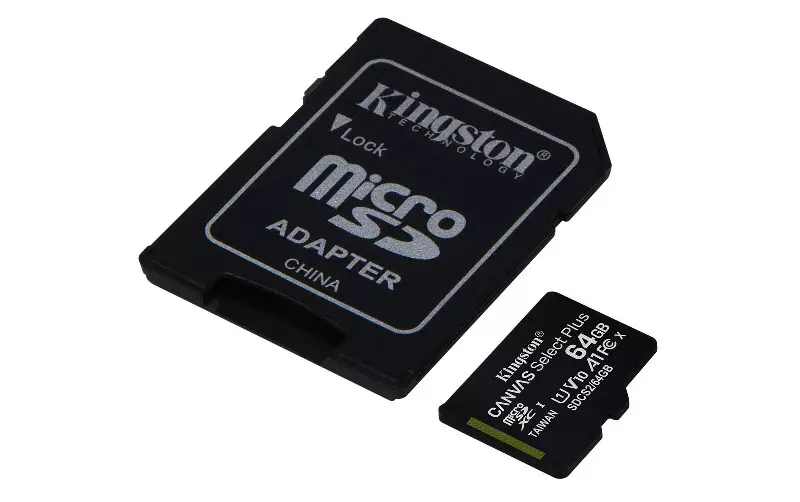 Kingston Canvas Select Plus Microsd 64 ГБ