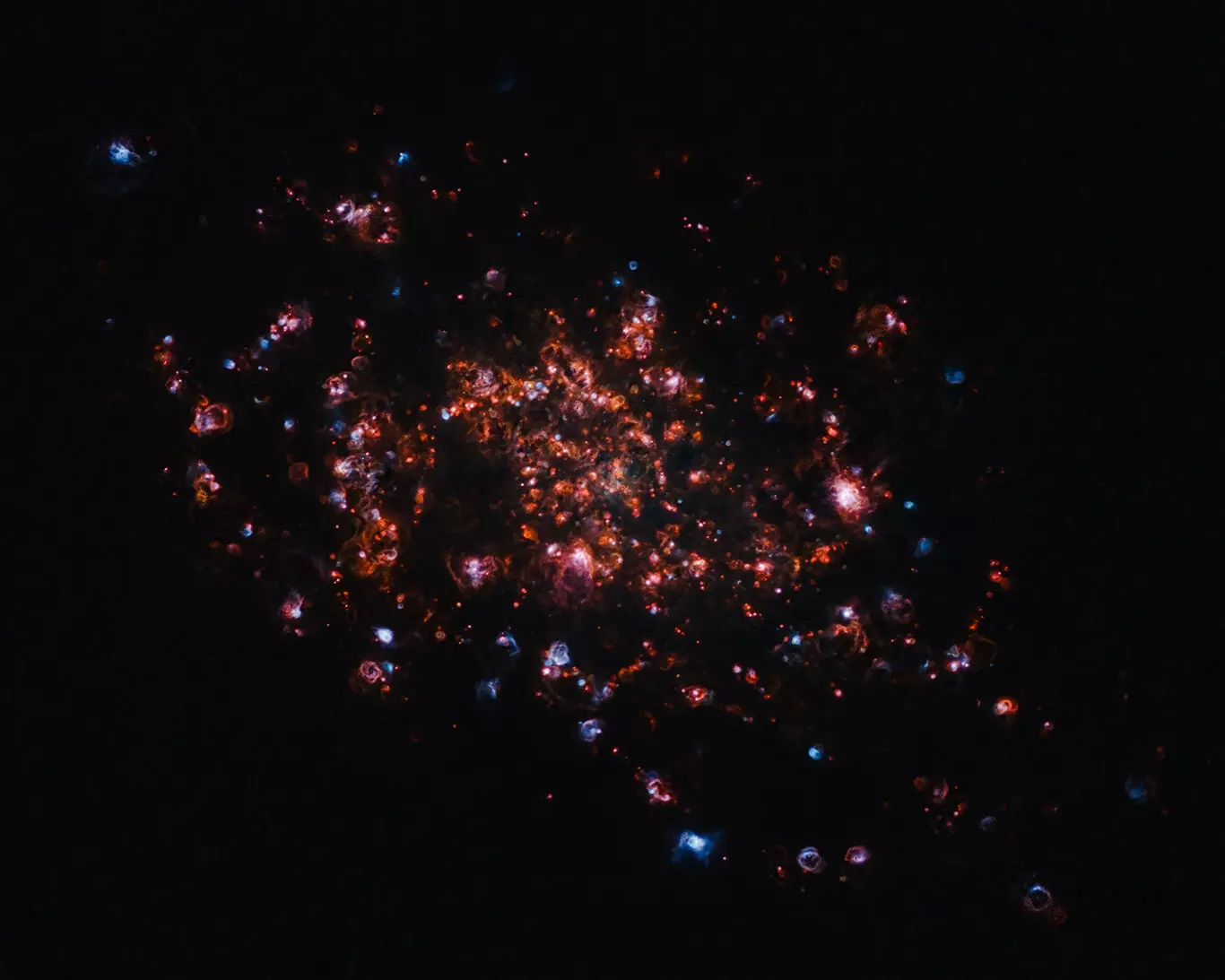 Runner Up The Nebulae Of The Triangulum Galaxy C Russell Croman