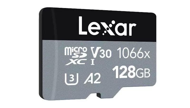 Lexar Microsd 128 ვერცხლისფერი