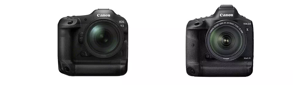Canon Eos R3 срещу Eos 1dx III