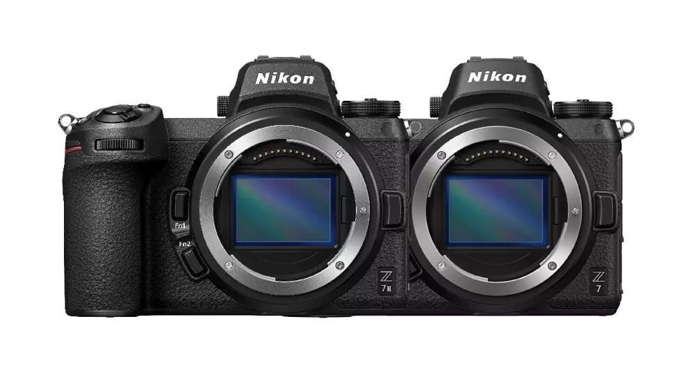 nikon z7 kaj z7 ii