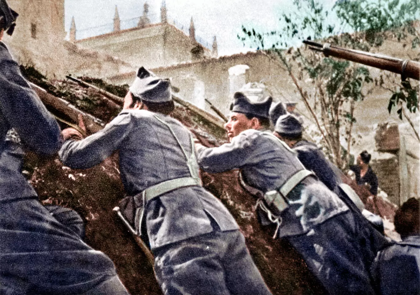 Kolorované fotografie občanské války