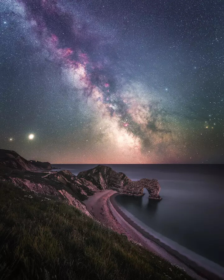Milky Way Rising Over Durdle Door C Anthony Sullivan