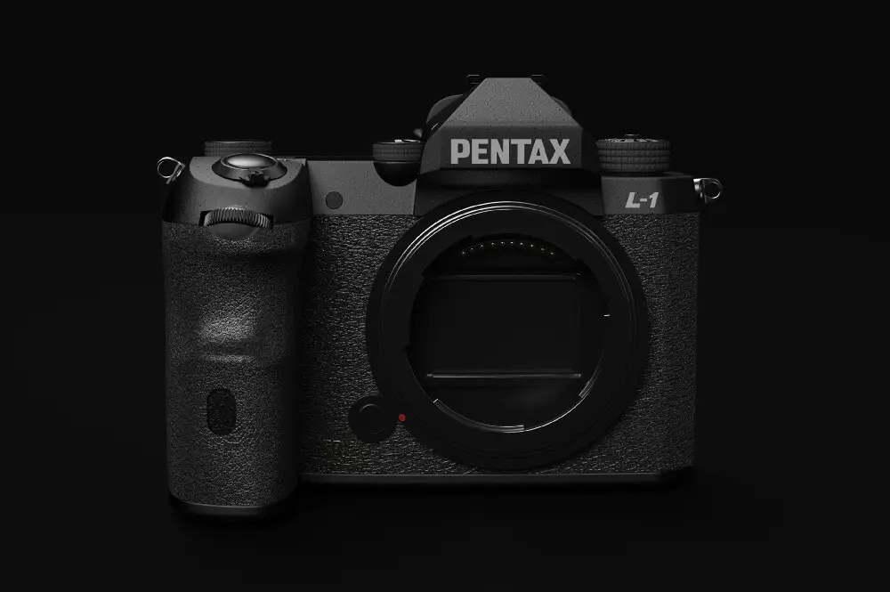 Maketa bezzrkadlového fotoaparátu Pentax 7