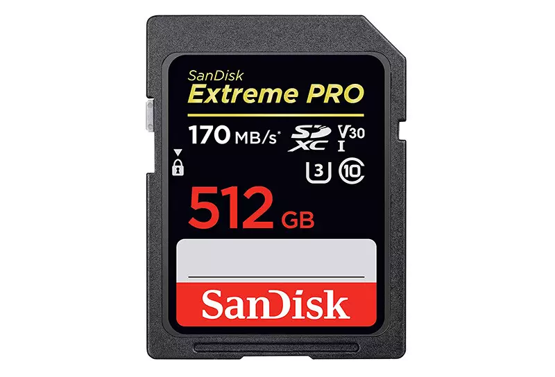 Sandisk SD 512 Gb