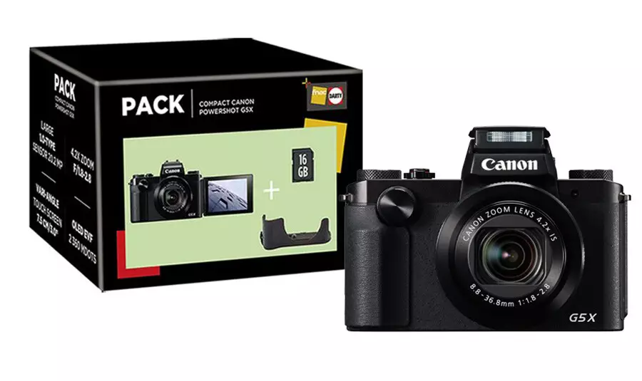 Canon Powershot G5x Package