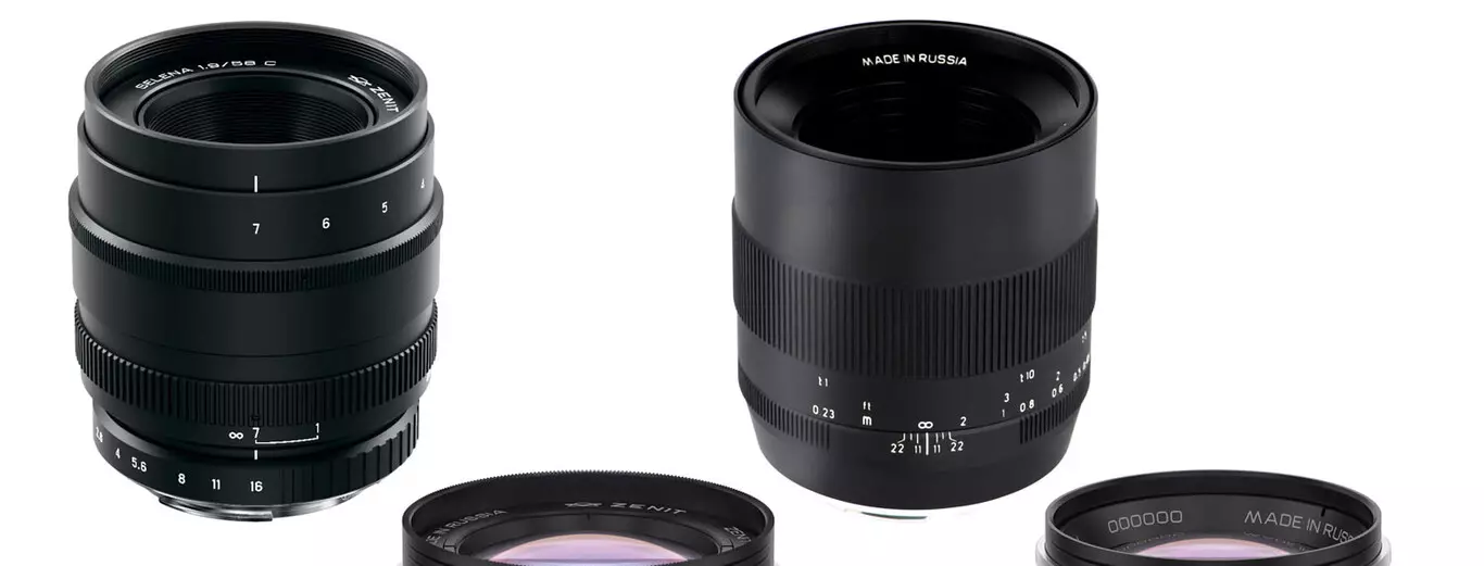 Zenit Selena 58mm F1.9، Zenitar 35mm F2، 50mm F1.5 ۽ 58mm F2.8 ميڪرو: روسي فرم ڪينن، نيڪون ۽ سوني لاءِ چار روشن ميمبرن سان گڏ اچي ٿي.