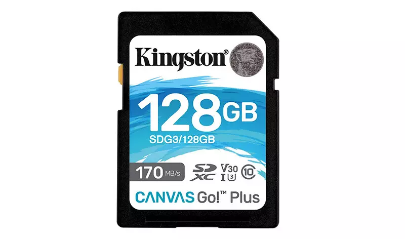 Kingston 128 GB Sdxc Canvas Go Plus