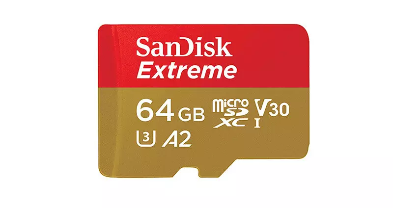 Sandisk ekstrim Microsdxc 64 Gb