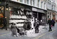 Londres kuri Noheri: kahise nubu hamwe muri aya mafoto 11