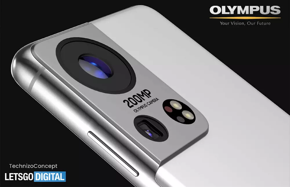 Letsgodigital koncept Olympus pametni telefon Samsung