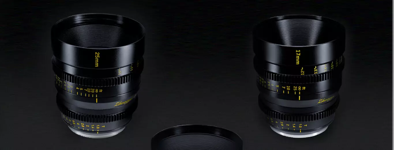 ZY Optics Mitakon Speedmaster Cine 17mm, 25mm an 35mm T 1.0: Dräi hell Cine-Lënse fir m43 Mounts fir manner wéi € 400 all